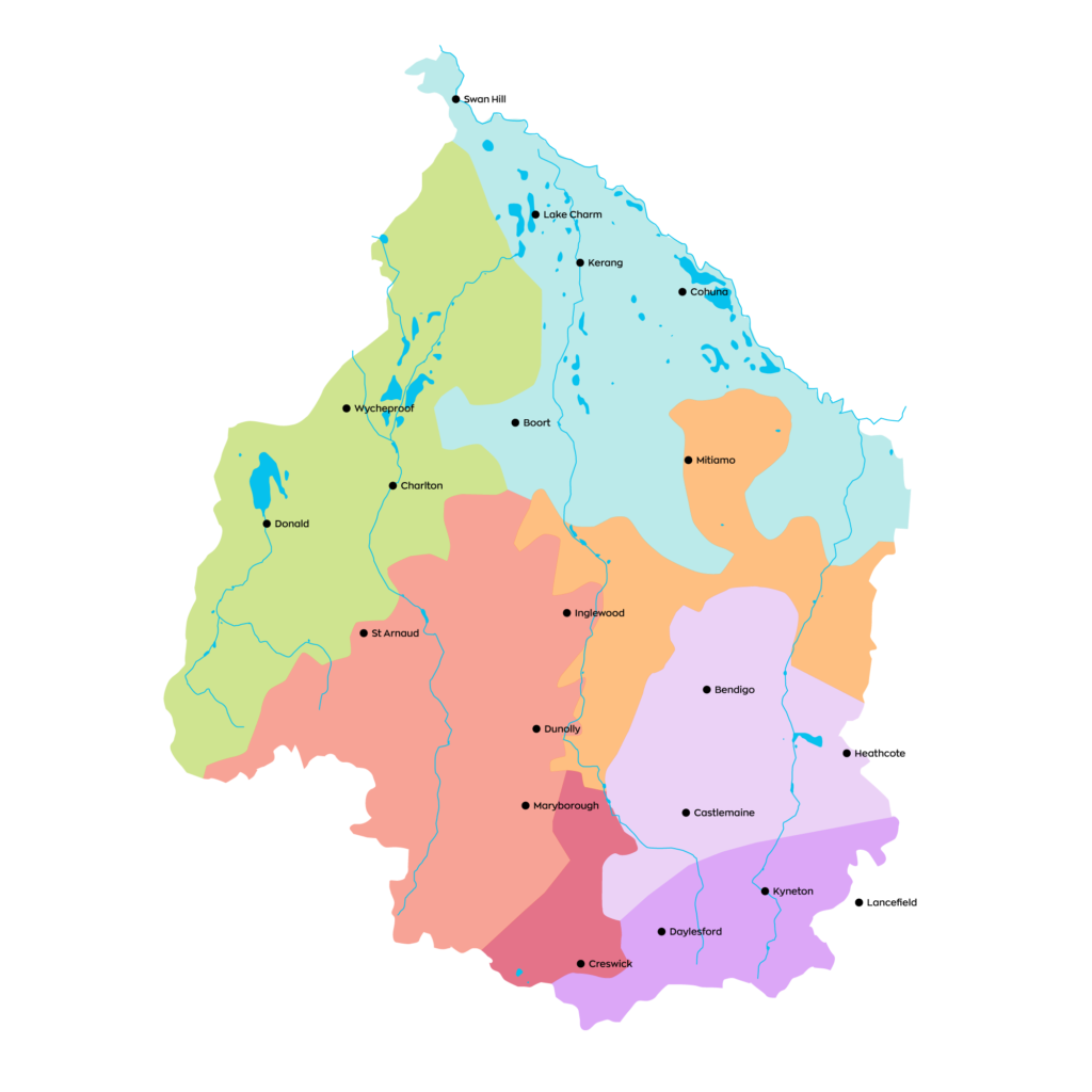 Local areas | North Central Regional Catchment Strategy